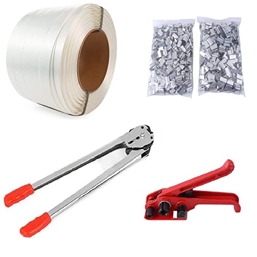 bimiti Pallet Packaging Banding Strapping Kit Manual Banding Sealer ...