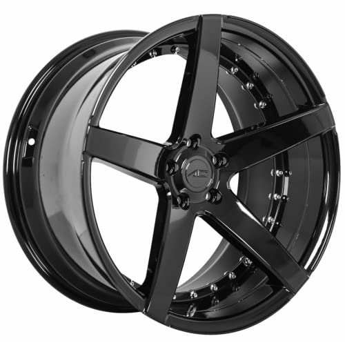 AC Wheels AC02 | 20 Inch Rims (Set of 4 Wheels) - Gloss Black Finish ...