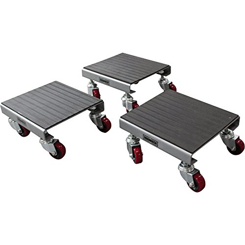 Roughneck 3-Pack Utility Dolly Set - 1,500Lb. Capacity, Steel | Pricepulse