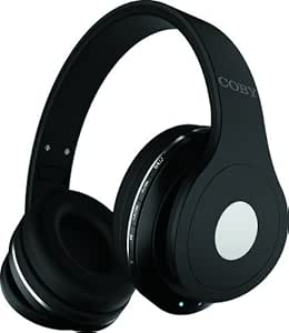 Amazon.com: Coby Bluetooth Headphones w/Mic, Black: Electronics