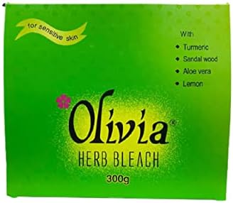 Olivia Herb Bleach for Sensitive Skin - 300 grams - with Turmeric ...