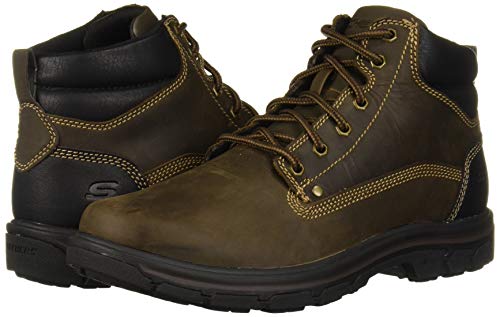 Skechers Segment Garnet 65573 Choc Men’s Chukka Boot Shoes Size 11 ...
