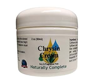 Amazon.com: Naturally Complete Chrysin Cream | for Men and Women 2 oz ...