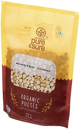 Pure & Sure Organic Roasted Channa (500g) price in UAE | Amazon UAE ...