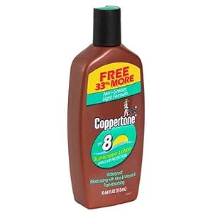 Coppertone Sunscreen Lotion SPF 8 235 ml: Amazon.co.uk: Beauty