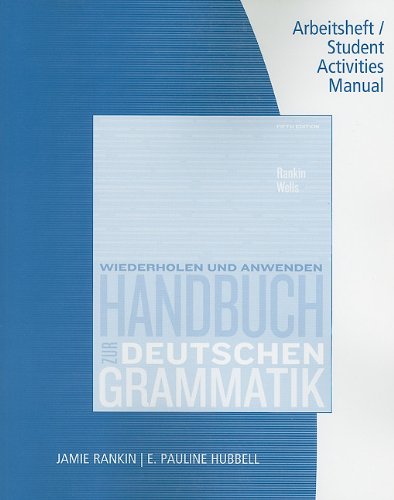 Amazon.com: Handbuch Zur Deutschen Grammatik / Handbook of German ...