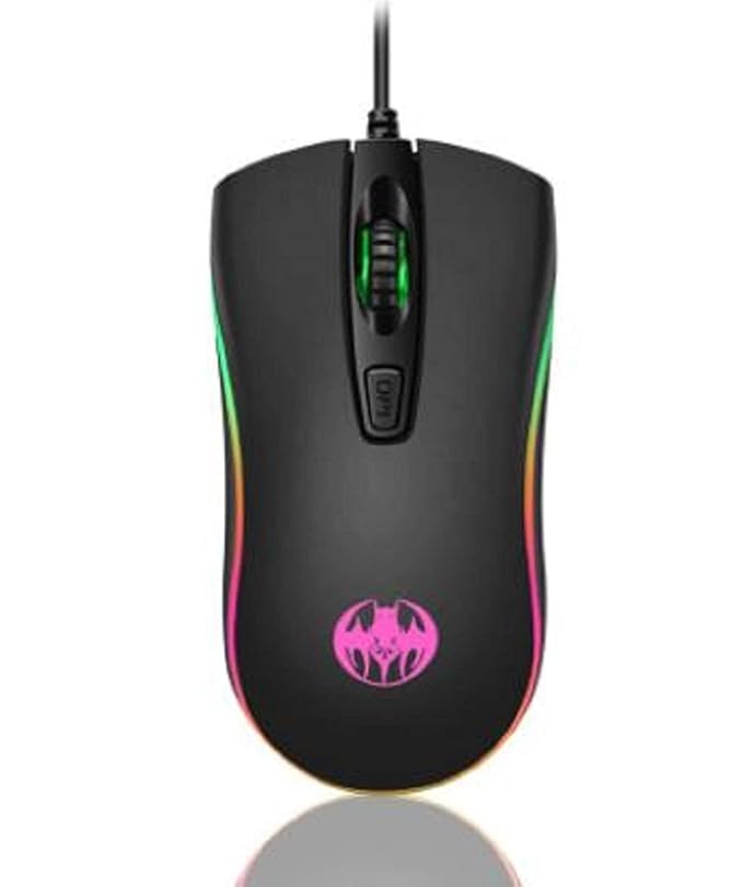 Amazon.in: Buy SANCTUARY® Bloodbat Gaming Mouse with Seven-Color ...