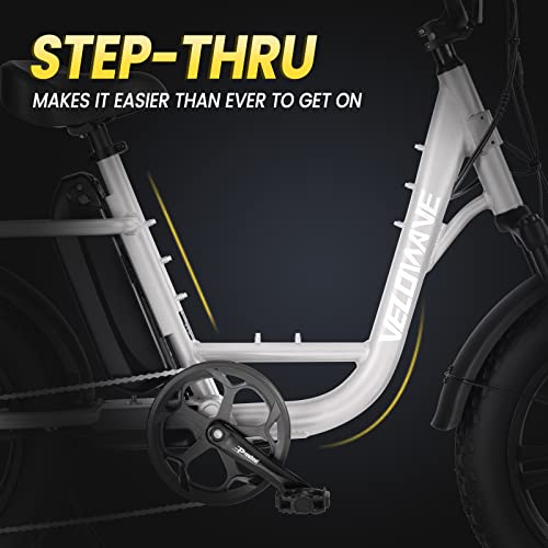 VELOWAVE Prado S Electric Bike for Adults 750W BAFANG Motor,48V 15Ah LG Battery E Bike, 20" x 4. ...