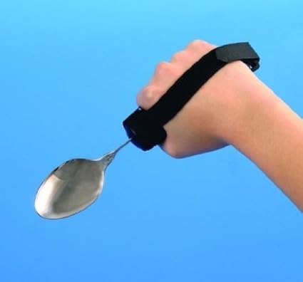 Easy Grip Utensil Cutlery Loop Strap Handle: Amazon.co.uk: Health ...