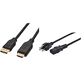 Amazon.com: Amazon Basics Uni-Directional DisplayPort to HDMI Display ...