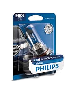 Amazon.com: Philips 9007 Upgrade Headlight Bulb with up to 30% More ...