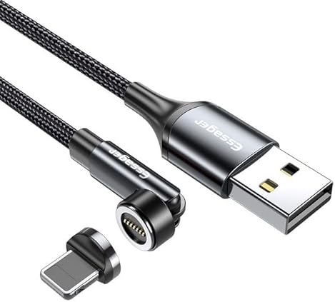 سعر Essager 540 Rotate Magnetic Cable 3A Fast Charging Micro Type C ...