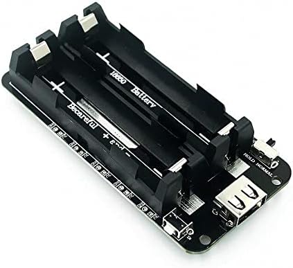 PartsBeiz ESP8266 ESP32 Dual 18650 Lithium Battery Shield V8 5V 2.2A 3V ...