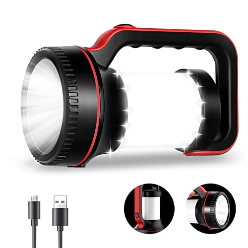 Super Bright Flashlight | Waterproof Led Spotlight | Rechargeable ...