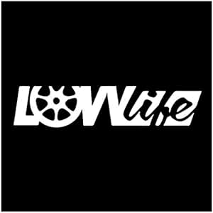 Amazon.com: WHITE LOW LIFE DECAL 6'' Vinyl Decal Sticker Buy 2 Get 3rd ...