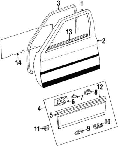 Amazon.com: Mercedes Benz Genuine Molding Assembly Lock Nut 002-994-65 ...