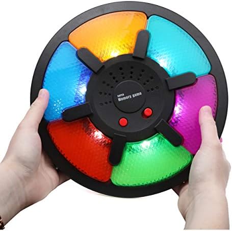 Handheld Memory Game, Light Up Memory Game with 6 Pattern Sequence ...