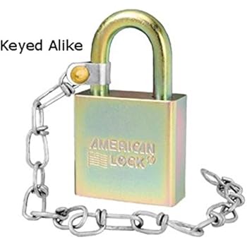 ABUS Chain Attachment Set For 30-50 mm Padlock - - Amazon.com