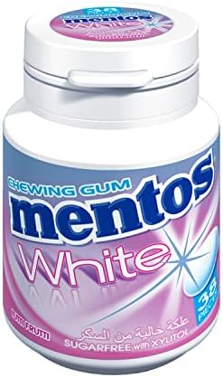Mentos Tutti Fruity Chewing Gum in Bottle 38 Pieces, 54g - Pack of 1 ...