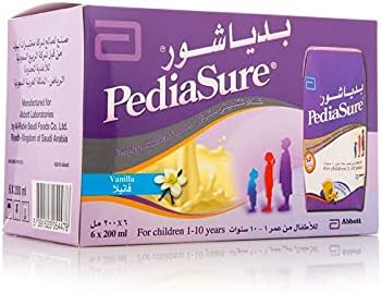 Pediasure Liquid Vanilla Formula Milk 6 Pack, 200 ml price in Saudi ...