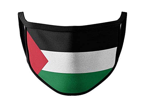 Amazon.com: Palestine Flag Face Mask | Washable Adult Face Mask ...