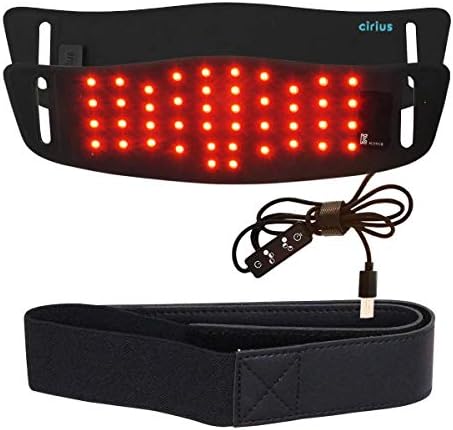 Cirius LED Belt Compact Near-Infrared Red Light Therapy Device with Cord Home Use Wearable Deep ...