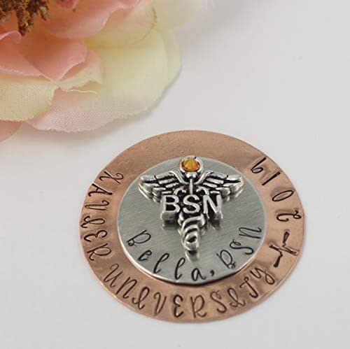 Amazon.com: Nursing Pin For Pinning Ceremony - Personalized Nurse ...