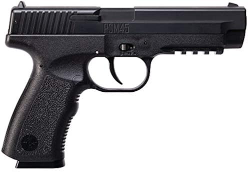 Crosman PSM45 Spring-Powered Single Shot Metal Slide BB Air Pistol in ...