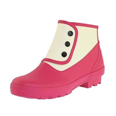 Amazon.com | Spats Womens Classic Ankle Spats - Fuschia Pink and ...