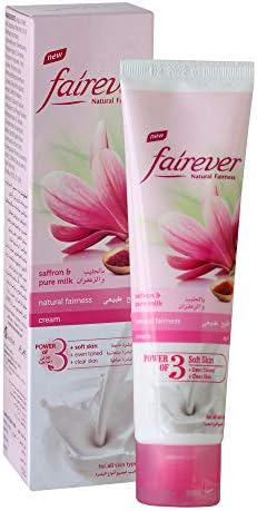 Fairever Natural Fairness Cream With Saffron & Pure Milk, 100gm price ...