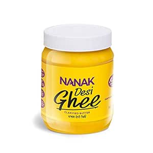 Amazon.com : Nanak Pure Desi Ghee, Clarified Butter, 14-Ounce Jar (Pack ...