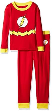 Amazon.com: DC Comics Boys' Toddler Flash Pajama Set: Clothing