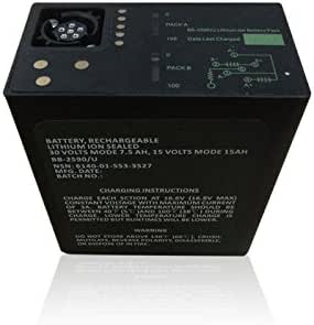 bb-2590/U Militar 15 V/15ahli-ion recargable battery Pack: Amazon.com ...