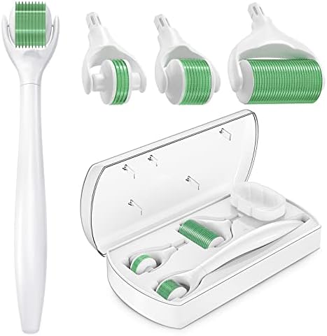 Derma Roller Skin Dermaroller Microneedle: Skin Rollers Micro Needle ...