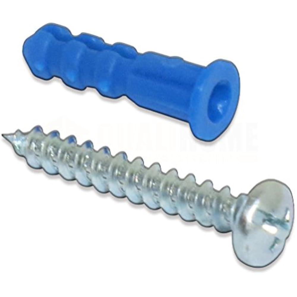 Ribbed Drywall Anchors Plastic Kit Screws Masonry Drill Bit 10 12 X 1 ribbed-drywall-anchors-plastic-kit-screws-masonry-drill-bit-10-12-x-1