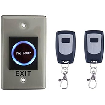 Amazon.com: Seco-Larm Enforcer Green Mushroom Button Push-to-Exit Plate ...