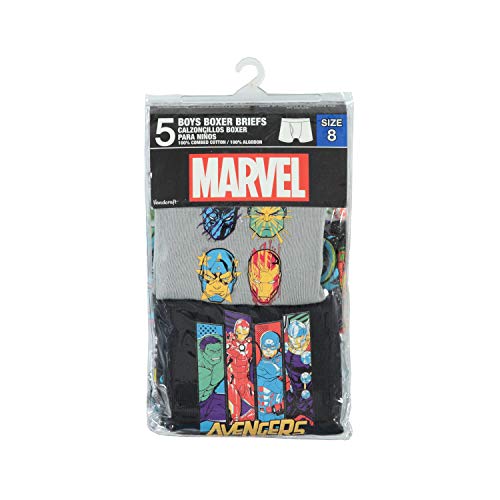 Marvel Boys' Avengers 5 Pack Boxer Briefs | iDisneyplus - Amazing ...