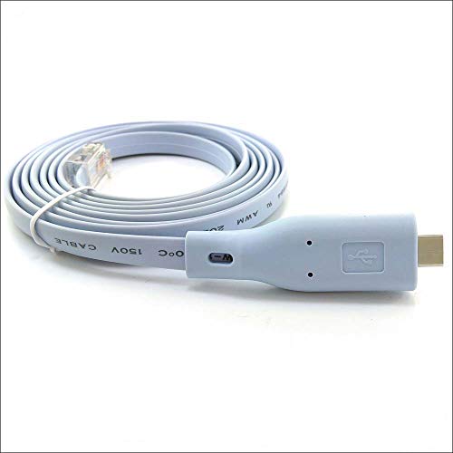 Washinglee USB Type C Console Cable for Cisco Route Modem Switches ...
