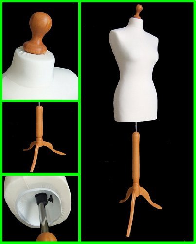 The Shopfitting Shop Size 8 Female dressmaking Mannequin Tailors Bust ...