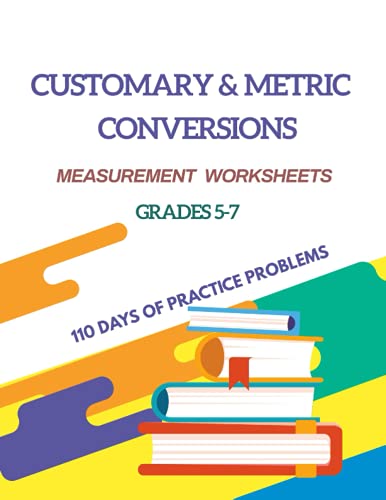 Mua Customary and Metric Conversions: Measurement Conversions Grades 5 ...