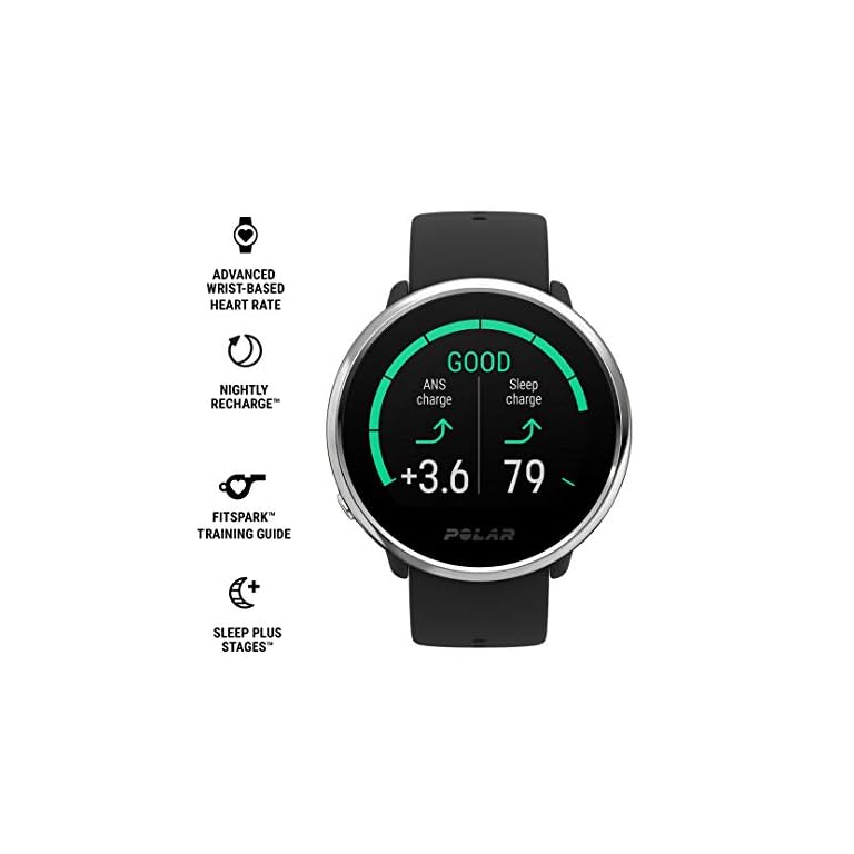 POLAR IGNITE - Advanced Waterproof Fitness Watch (Includes Polar ...