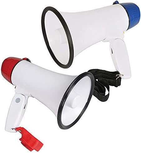 ArtCreativity Battery-Operated Megaphone - Set of 2 - Portable Mega ...