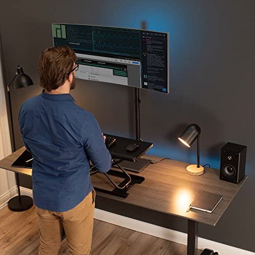 VIVO Extra Tall Single Monitor Desk Mount Stand 39 inch Pole. Features ...