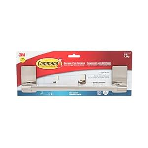 Command BATH41-SN-EF Bath Hand Towel Bar, Satin Nickel, 1 Bar 4 Strips: Amazon.ca: Tools & Home ...