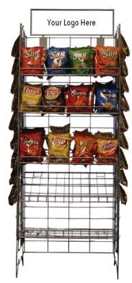 Amazon.com: Potato Chip Rack w/ 5 Shelves and 48 Clips : Industrial ...
