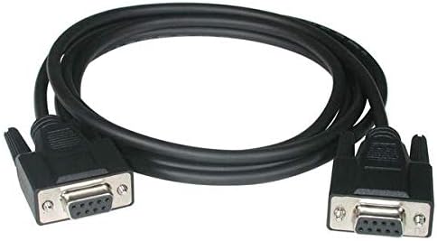 C2G 1M DB9 Female to DB9 Female Null Modem Computer Serial Port ...