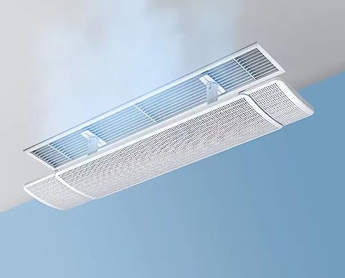 BePrincess Central AC Air Flow Deflector, Adjustable Air Conditioner ...