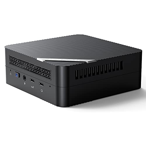 MINISFORUM Mini PC Windows 11 Pro UM560 XT AMD Ryzen 5 5600H 6 Cores/12 ...