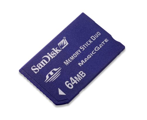 SanDisk Carte Memory Stick (MS) Pro Duo MagicGate Carte Mémoire Flash ...