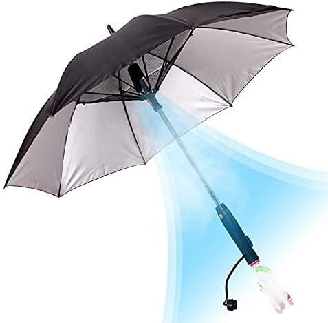 Parasol?Long handle umbrella with fan,Multifunctional umbrella with ...